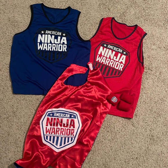 Costumes | American Ninja Warrior Jersey And Reversible Cape | Poshmark